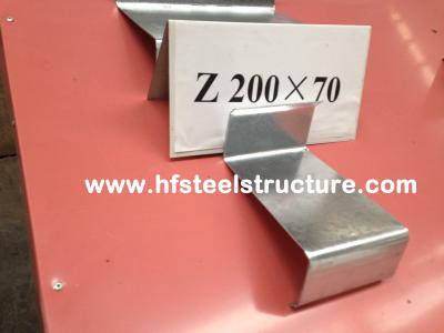 China Custom Light Galvanized Steel Purlins 1.0-3.0mm Thickness C Z Channel for Warehouse Roof and Wall Construction for sale
