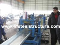 China Custom Light Galvanized Steel Purlins 1.0-3.0mm Thickness C Z Channel for Warehouse Roof and Wall Construction for sale