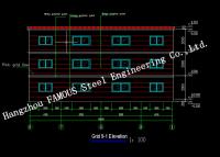 China Company Commercial Steel Buildings , Prefabricated Steel Metal Buildings In Office for sale