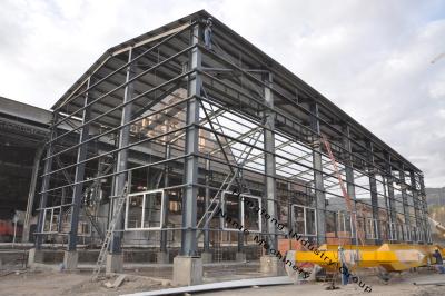 China Q235, Q345 Industrial Steel Buildings For Steel Workshop Warehouse for sale
