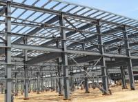 China Q235 , Q345 Industrial Steel Buildings Prefab Light With Detailing And Fabrication for sale