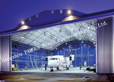 China Pre-Engineered Steel Aircraft Hangar Buildings - Clearspan Widths 16-300ft, Heights 8-60ft with 25-Year Warranty for sale