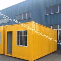 China Famous Pre - Engineered Building Practical 20ft Container House For Living House for sale