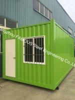 China Famous Pre - Engineered Building Practical 20ft Container House For Living House for sale