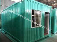 China Famous Pre - Engineered Building Practical 20ft Container House For Living House for sale