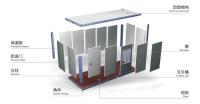 China Famous Pre - Engineered Building Practical 20ft Container House For Living House for sale