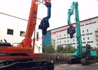 China 360 Degrees Rotation Device Hydraulic Vibratory Hammer Machine For Construction Foundation for sale