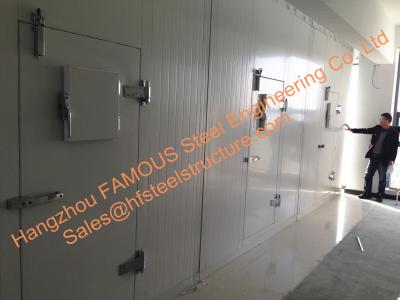China Prefabricated Large Capacity Cold Room Panel Cooling System Blast Frezeer For Meat for sale