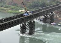 China 321-Type & 200-Type Bailey Steel Bridge - Single/Double Lane Prefabricated Construction with Q345B Steel Material for sale