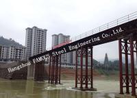 China 321-Type & 200-Type Bailey Steel Bridge - Single/Double Lane Prefabricated Construction with Q345B Steel Material for sale