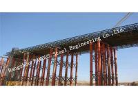 China 321-Type & 200-Type Bailey Steel Bridge - Single/Double Lane Prefabricated Construction with Q345B Steel Material for sale