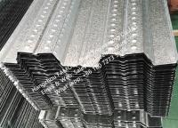 China Galvanized Composite Floor Deck System 0.6-1.5mm Thickness 200-1100mm Width for Reinforced Concrete Construction for sale