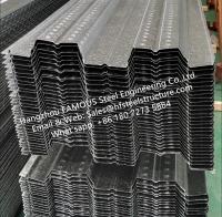 China Kingspan Steel Bar Truss Girder Composite Floor Deck Sheet 0.6-1.5mm Thickness 200-1100mm Width for Concrete Slab Construction for sale