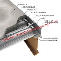 China Galvanized Steel Composite Floor Decking 1.2mm Thickness for sale