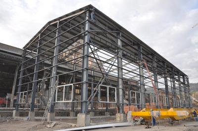 China Environmental Industrial Steel Building For Warehouse , Roof & Wall for sale