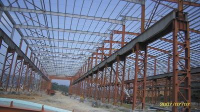China Prefab Industrial Steel Buildings Design And Fabrication With CE / ISO for sale