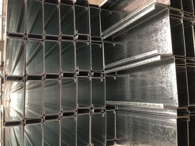 China Cold Rolled Zinc-Coated Galvanized Steel Purlins 1.0-3.0mm Thickness for Structural Building Support for sale