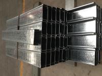 China Q235 Q195 Galvanized Steel Purlins 1.0-3.0mm Thickness C Z Structural Sections for Building Construction for sale