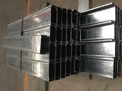 China Q235 Q195 Galvanized Steel Purlins 1.0-3.0mm Thickness C Z Structural Sections for Building Construction for sale