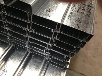 China Q235 Q345 Galvanized C and Z Steel Purlins with 275g/m² Zinc Coating, 1.0-3.0mm Thickness for Structural Building Applications for sale