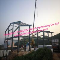 China Prefab House Light Steel Villa Prefab Metal Buildings With Welded Frame for sale