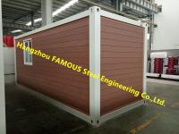 China Light Steel Structure Flat Pack Container Conversion Units And Shipping Mobile Park Homes for sale