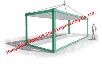 China Light Steel Structure Flat Pack Container Conversion Units And Shipping Mobile Park Homes for sale