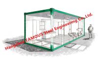 China Light Steel Structure Flat Pack Container Conversion Units And Shipping Mobile Park Homes for sale