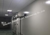 China PU Foam Sandwich Panel Modular Cold Room Panel For Meat And Fish Walk In Chiller for sale