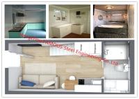 China Luxury Prefab Modular House 20ft with Bathroom Kitchen Bedroom - 210km/h Wind Resistance Grade 8 Seismic for sale