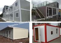 China G+1 Floor Modular Folding Prefab Home for Labor Camps - 100m² Assembly in 8 Hours, 0.45KN/m² Wind Resistance for sale