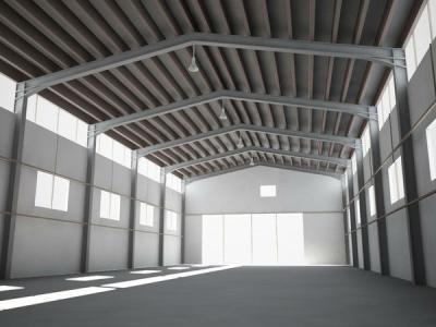 China H-section Industrial Steel Buildings Design & Fabrication Q235 Q345 - 90m Span with 25-Year Warranty for sale