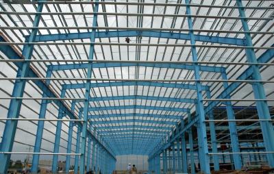 China Hot-Rolled h-Section Industrial Steel Buildings Design And Fabrication for sale