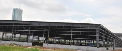 China Anti-corrosion Industrial Steel Building With Galvanization Plus Primer for sale