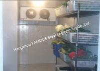 China Small Size Home Walk In Freezer For Fruit Vegetables And Meat Storage for sale