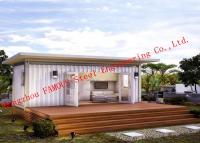 China Lightweight 40ft Prefab Container House For Living Accommodation With Painted Surface for sale