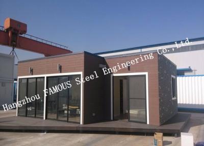 China European Style Modular Prefab Container House 20ft/40ft with 210km/h Wind Resistance and Grade 8 Seismic Rating for sale