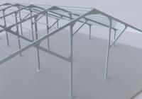 China Galvanized Industrial Steel Buildings Prefabricated With Various Building System for sale