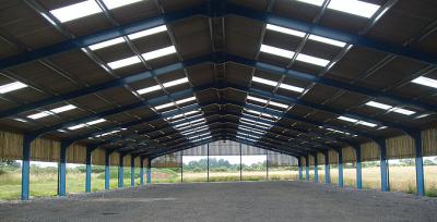 China Light Industrial Steel Buildings Design And Fabrication With Space Frames for sale
