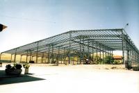 China Customized Perfab Industrial Steel Workshop With Q345 Column And Beam , Q235 Purlin And Girt for sale