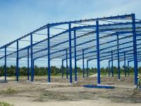 China Single Span Industrial Steel Buildings Fabrication With Prefabricated for sale