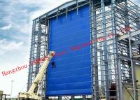 China Hydraulic / Electrical Aircraft Hanger Door And Aviation Building Airplane Bifold Doors Vertical Lifting Systems for sale