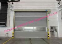China PVC Plastic Shutter Door With Manual Or Electric Control Rapid Lifting Door for sale