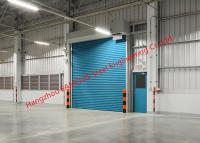 China High-Speed Insulated Rolling Industrial Doors 6000mm x 7500mm with 2.0m/s Opening Speed for Warehouse Use for sale