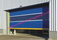 China High-Speed Insulated Rolling Industrial Doors 6000mm x 7500mm with 2.0m/s Opening Speed for Warehouse Use for sale