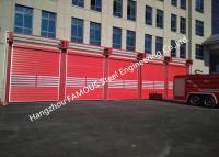 China Motorized Industrial Garage Doors With Remote Control Quick Response Doors Fire Emergency Use for sale