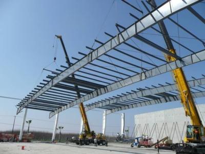 China Excellent Industrial Steel Structure Buildings With Memory Calculation for sale