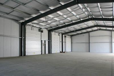 China Q235 / Q345 Industrial Steel Buildings Contract With Mature Checking System for sale
