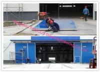 China Large Openings Vertical Sliding Industrial Garage Doors Motorised Heavy Sliding Doors With Steel Track for sale