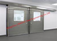 China Lightweight Stainless Sliding Door Smart Access System With Polyurethane Core Door Panel for sale